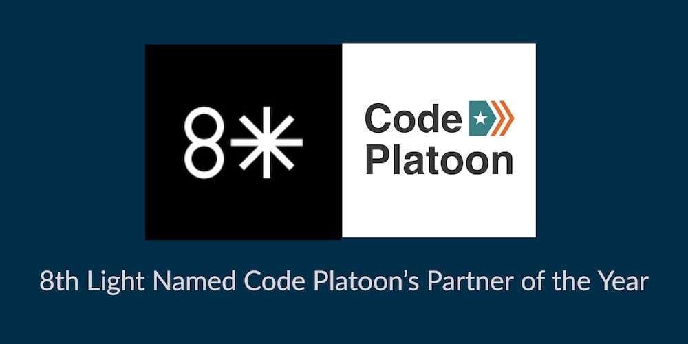 8th Light Named Code Platoon's Partner of the Year